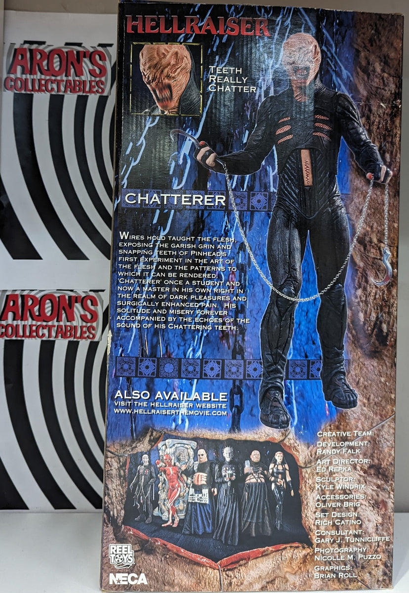 Hellraiser Chatterer Motion Activated 18" Action Figure – Arons Collectables