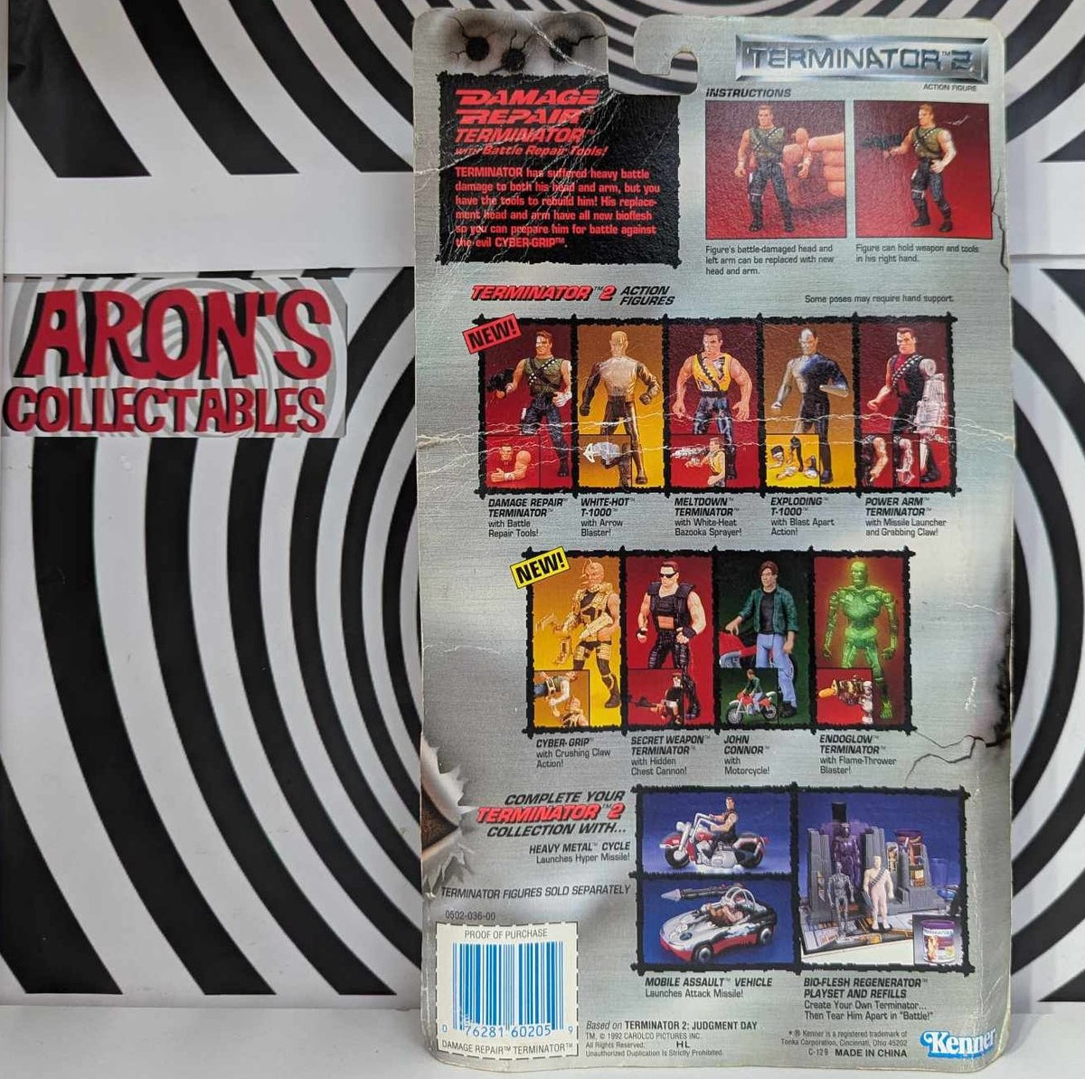 Kenner 1991 Terminator 2 Damage Repair Terminator Action Figure – Arons ...