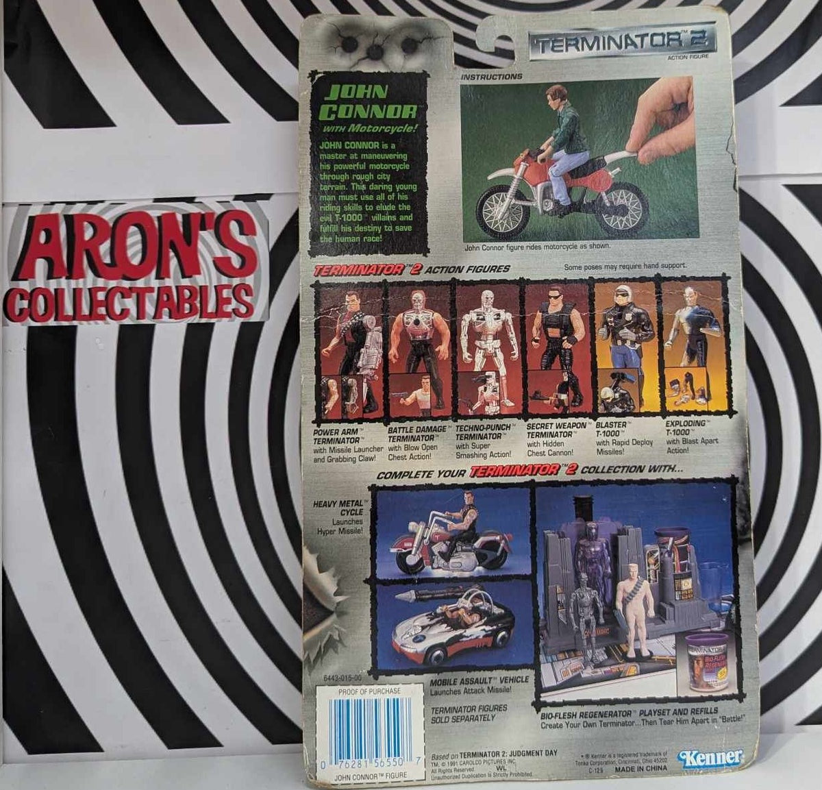 Kenner 1991 Terminator 2 John Connor Action Figure – Arons Collectables