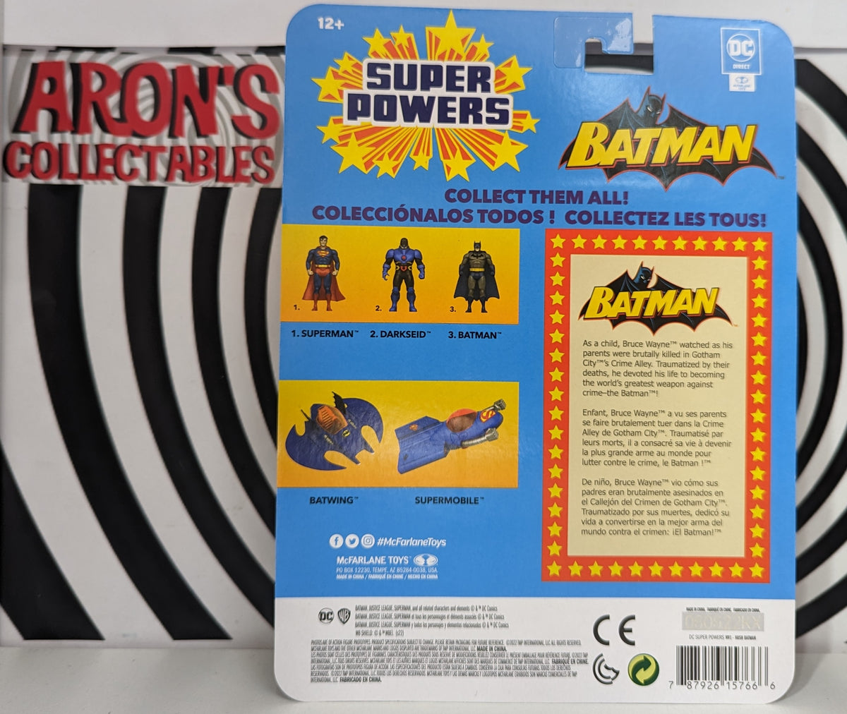 Super Powers The Batman Action Figure – Arons Collectables