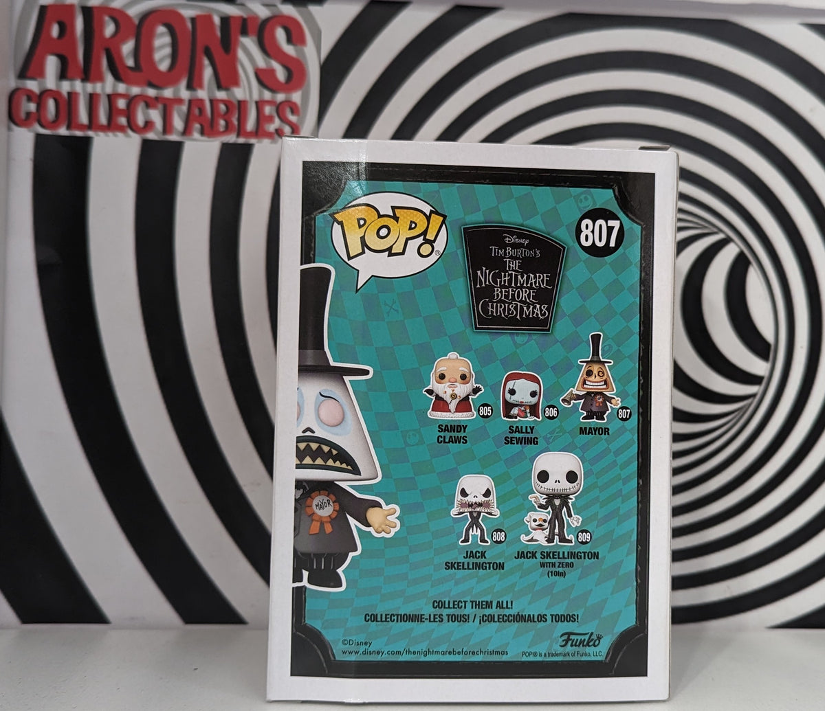 Pop Vinyl Disney #807 Mayor Chase Special Edition Diamond Collection V ...