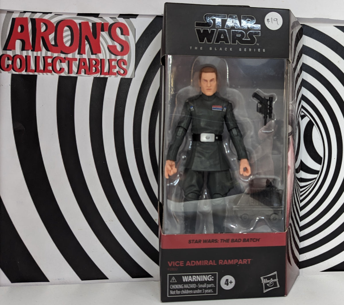 Star Wars Black Series The Bad Batch Vice Admiral Rampart Action Figur ...
