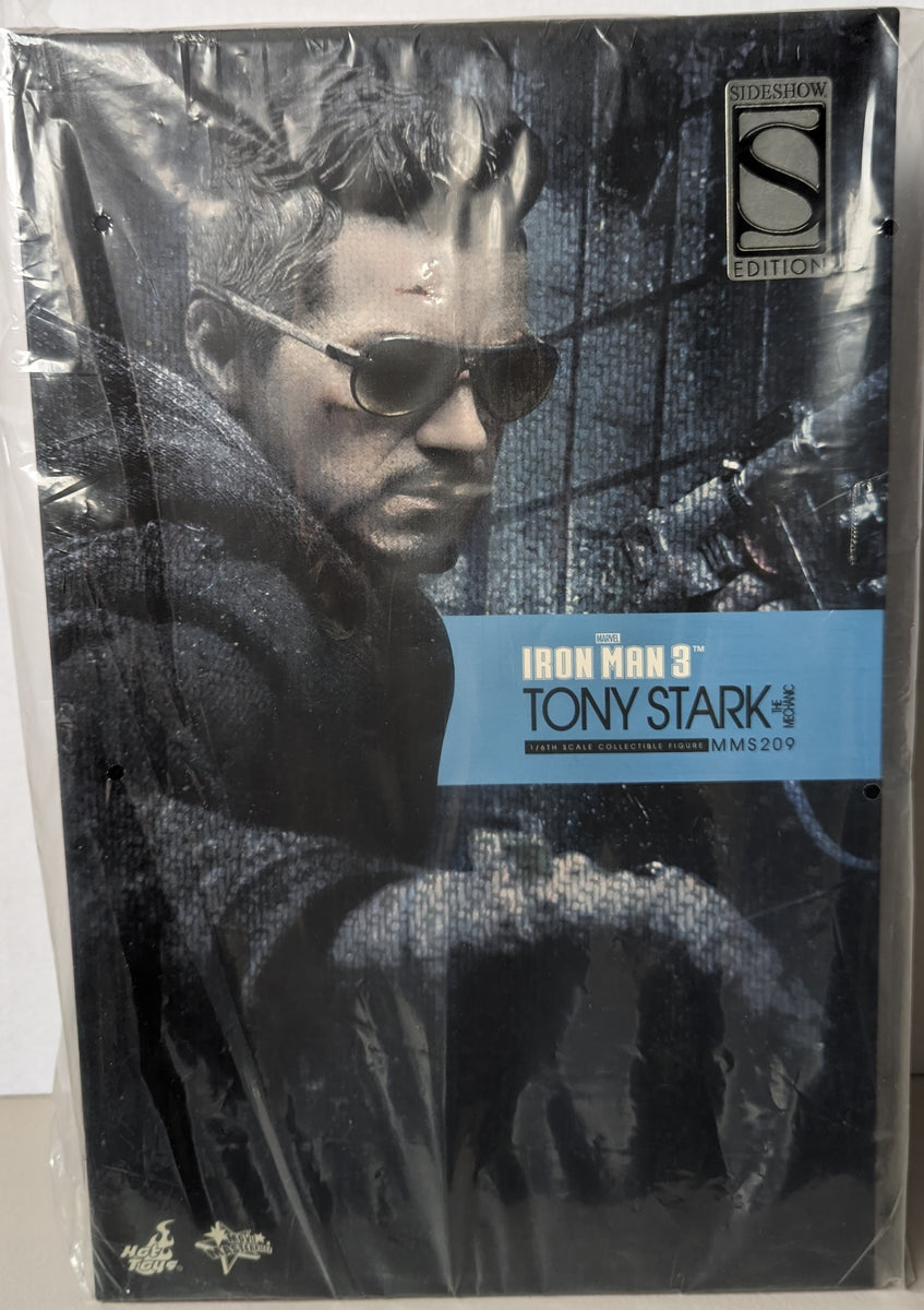 Hot Toys MMS209 Marvel Iron Man 3 Tony Stark The Mechanic Sideshow Exc ...