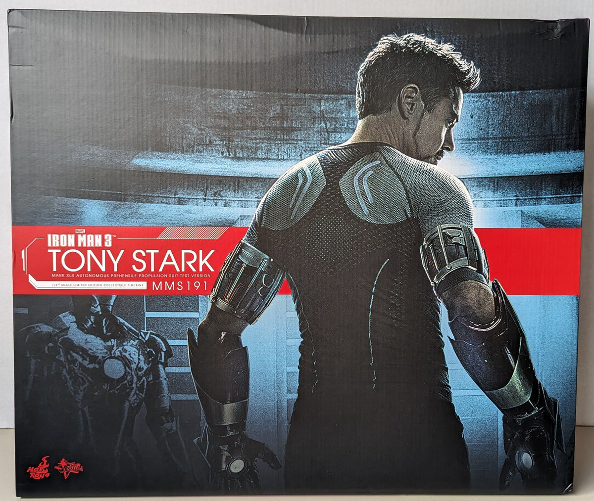 Hot Toys MMS191 Marvel Iron Man 3 Tony Stark Mark XLII Armor Test Vers ...