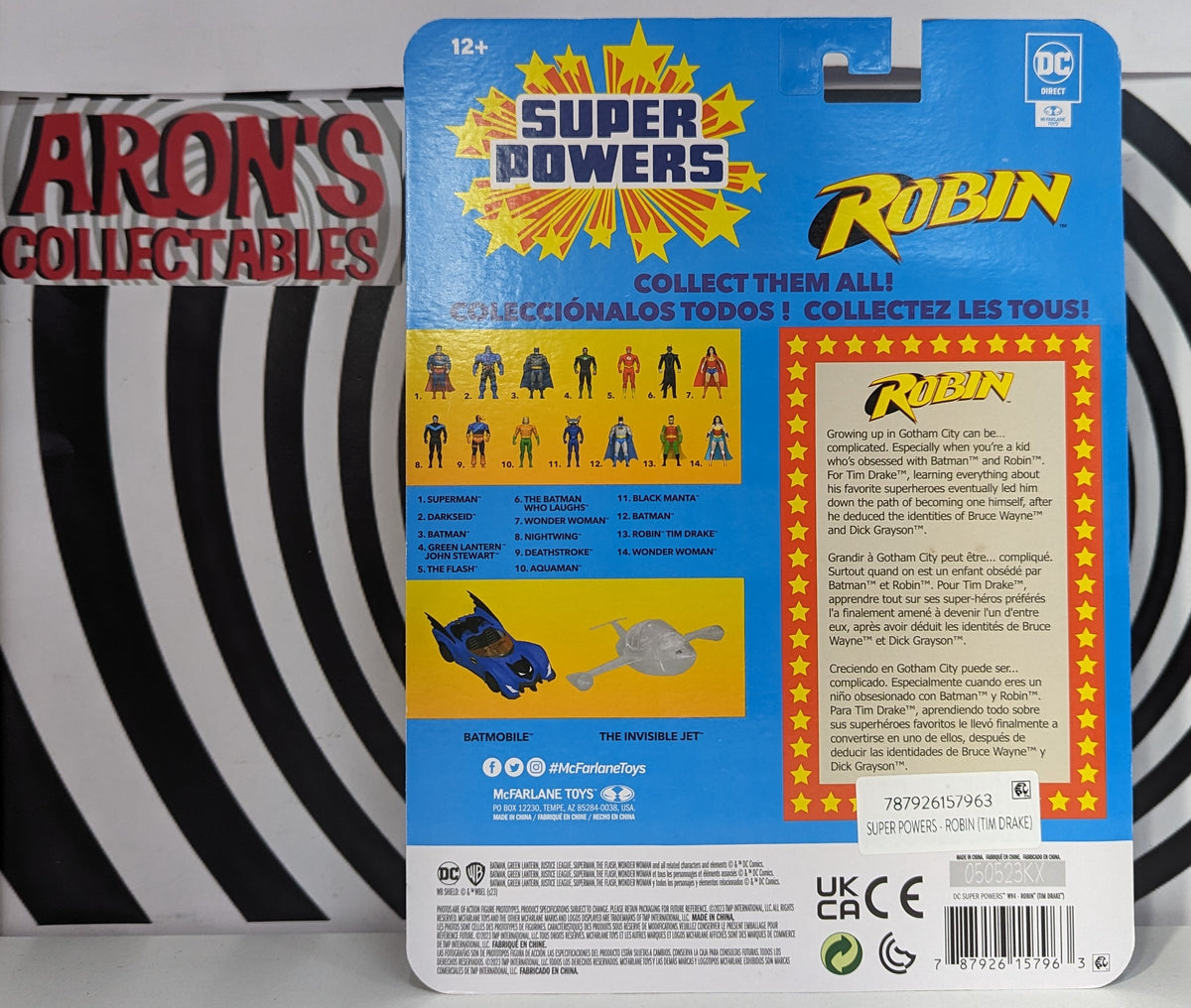 DC Super Powers 2023 Robin Tim Drake Action Figure – Arons Collectables