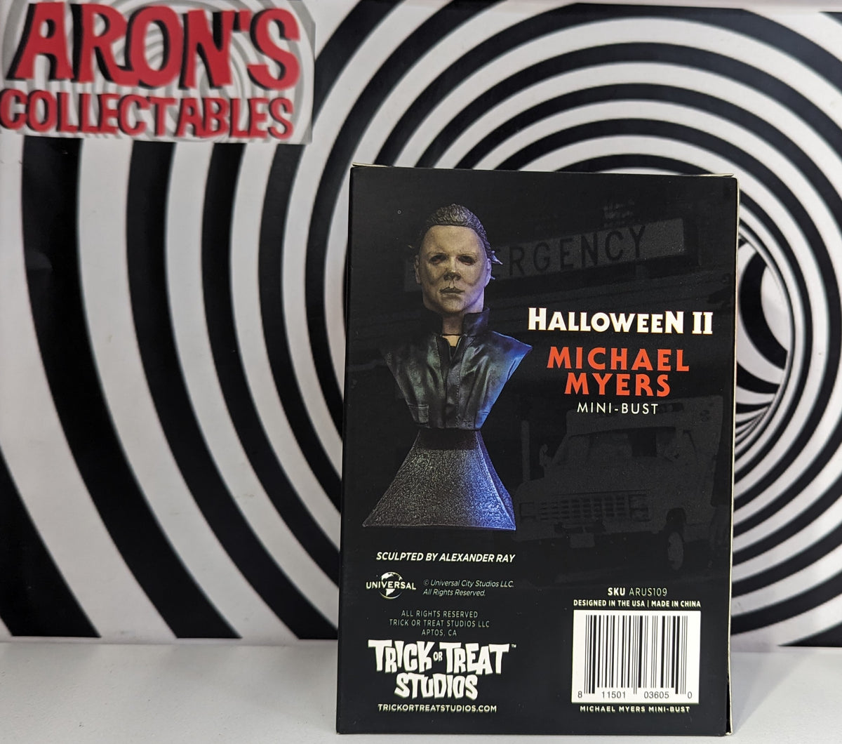 Trick or Treat Studios Halloween II Michael Myers Mini Bust – Arons ...