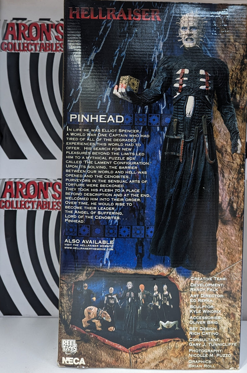NECA Hellraiser Pinhead 18" Talking Action Figure – Arons Collectables