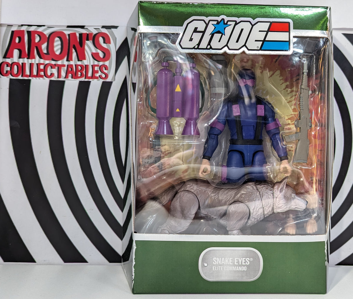 GI Joe Ultimates Snake Eyes Elite Commando Action Figure – Arons ...