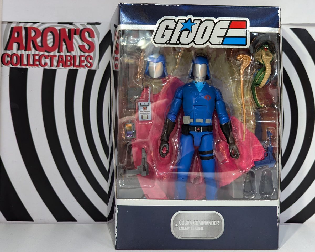 GI Joe Ultimates Cobra Commander Enemy Leader Action Figure – Arons ...