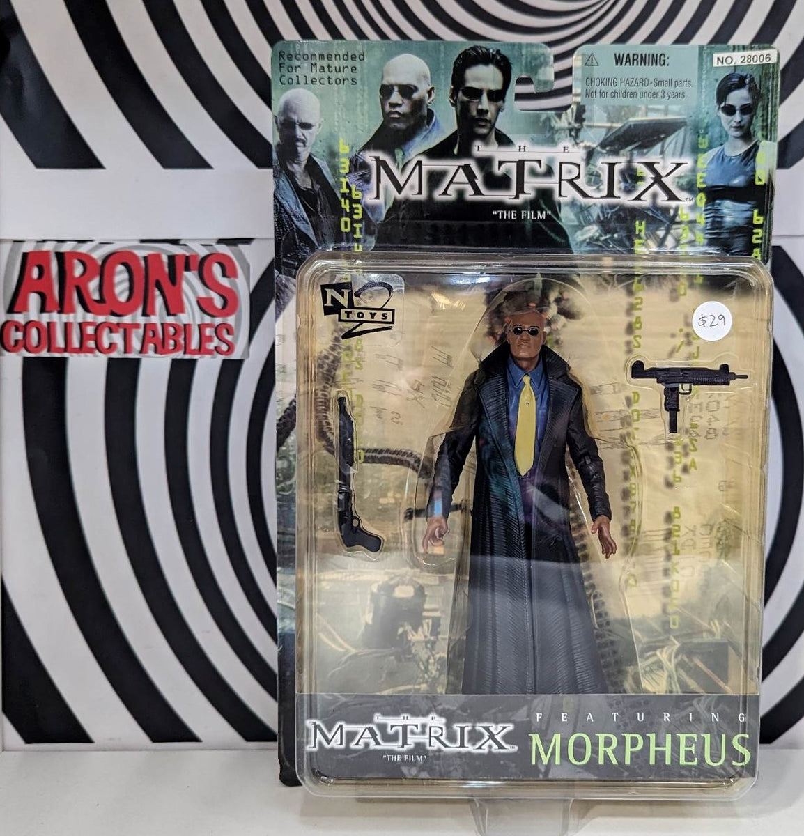 The Matrix Movie Morpheus Action Figure – Arons Collectables