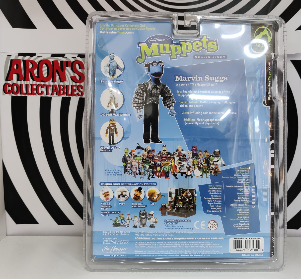 Jim Henson's The Muppet Show Series Eight Marvin Suggs Action Figure ...