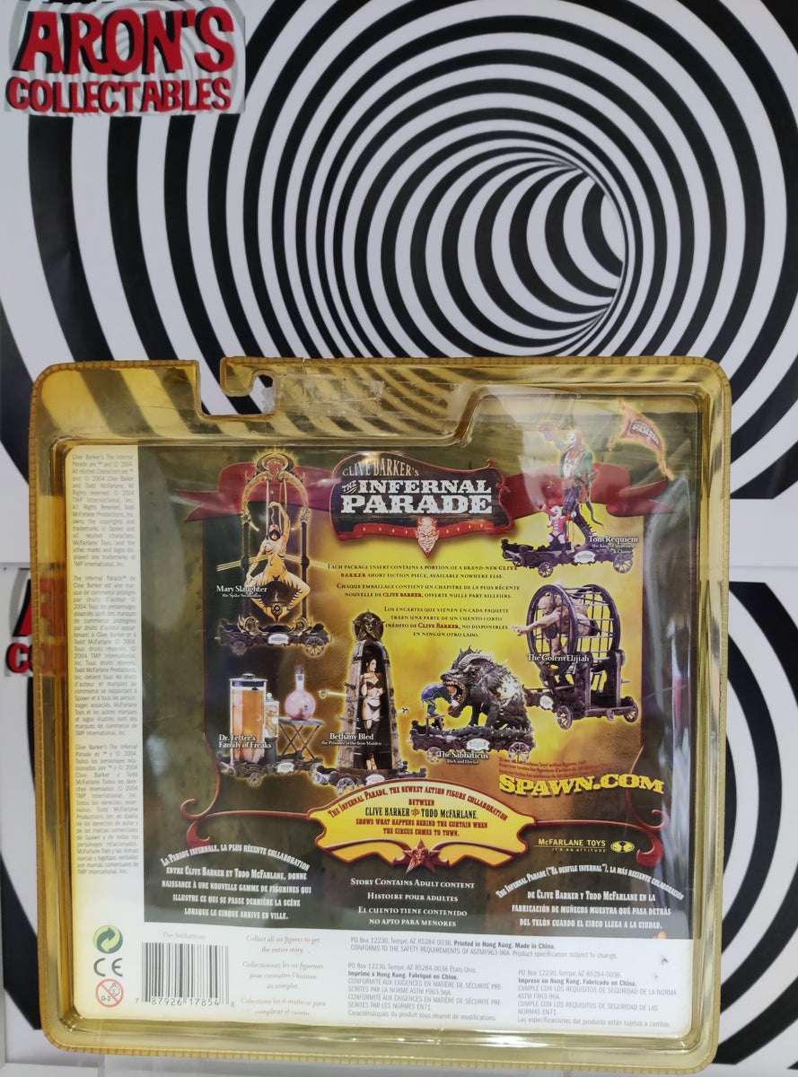 Clive Barker's The Infernal Parade The Sabbaticus Bleb and Heeler Acti ...