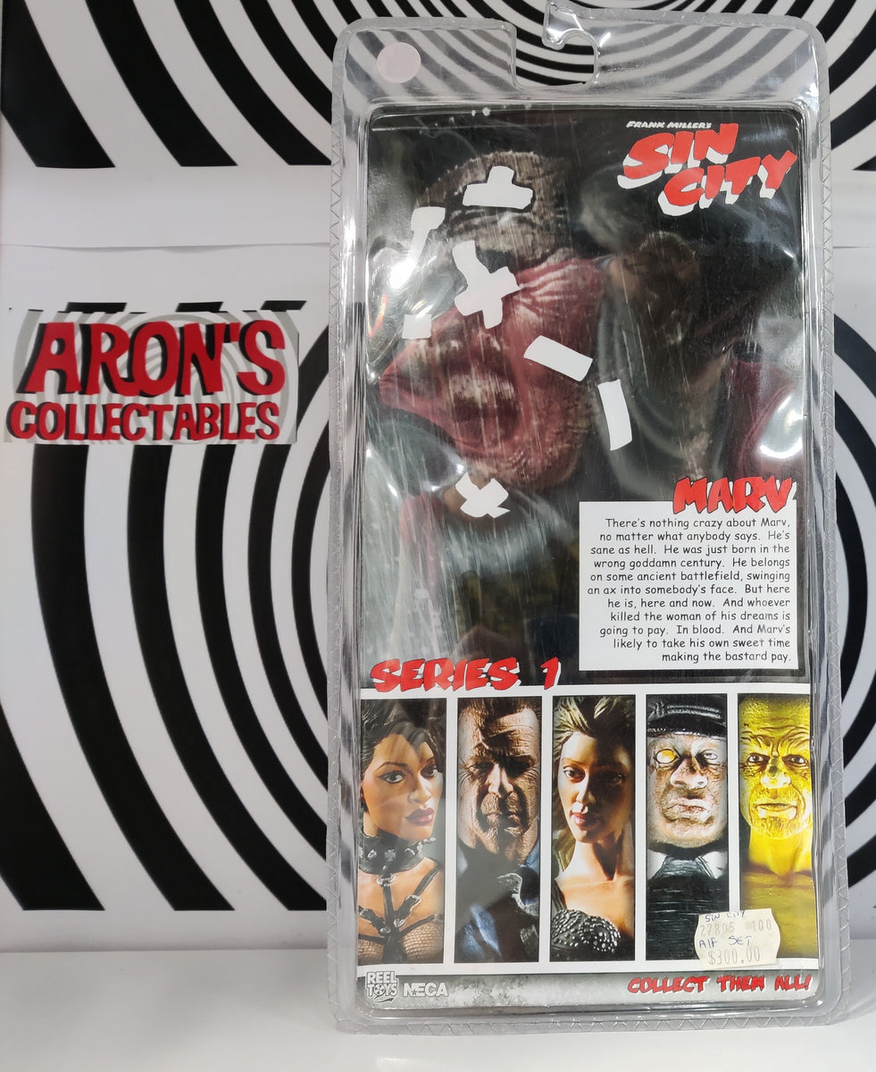 Sin City Series 1 Marv Colour Version Action Figure – Arons Collectables