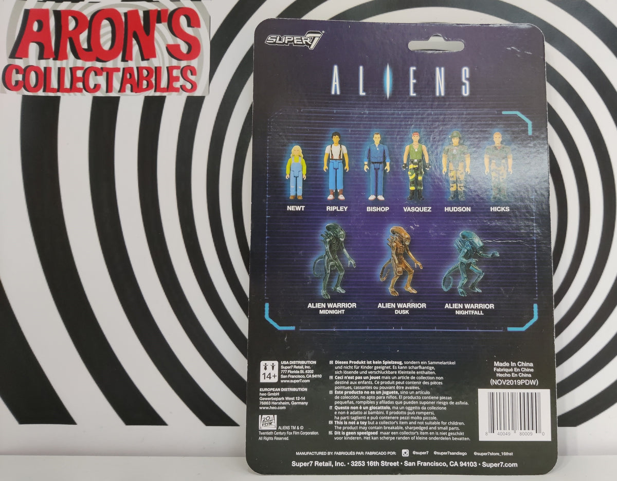 ReAction Aliens Vasquez Action Figure – Arons Collectables