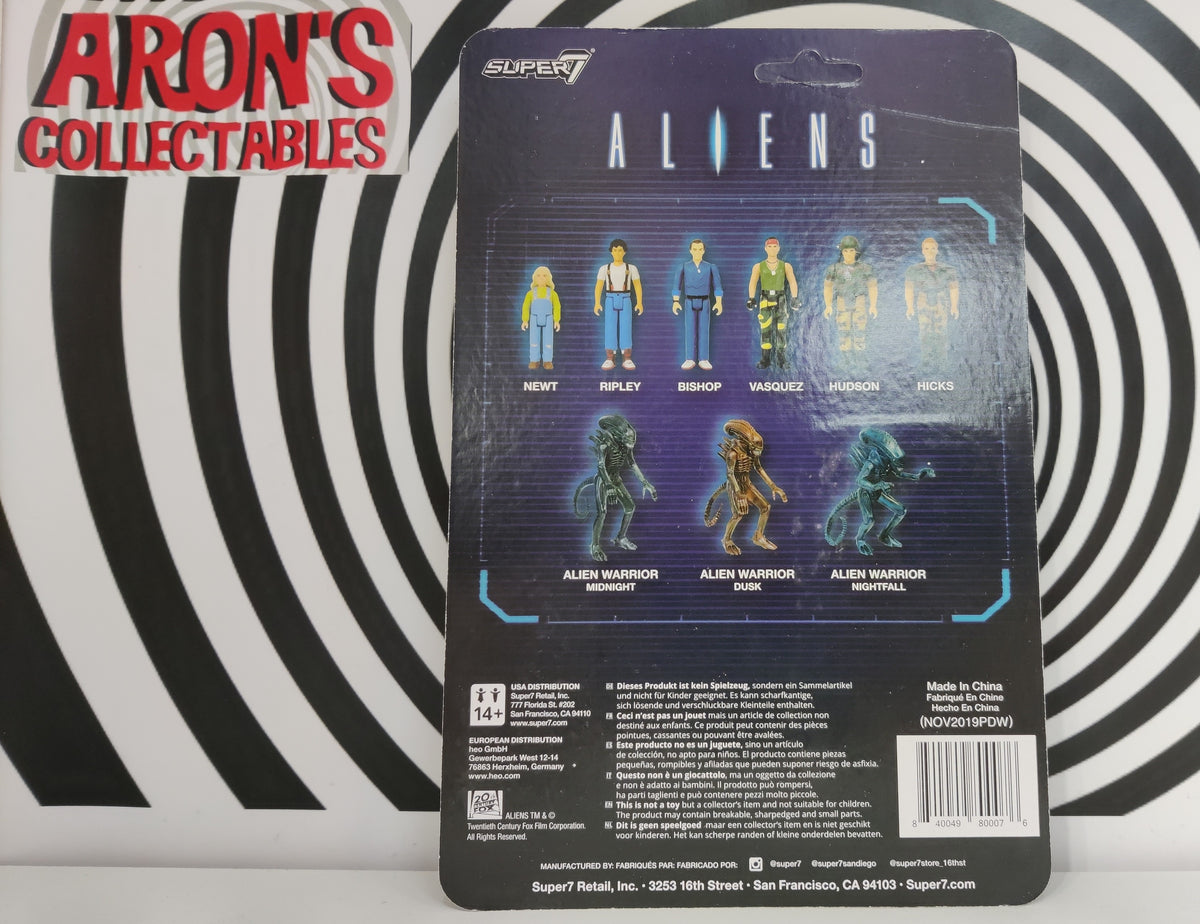 ReAction Aliens Hicks Action Figure – Arons Collectables
