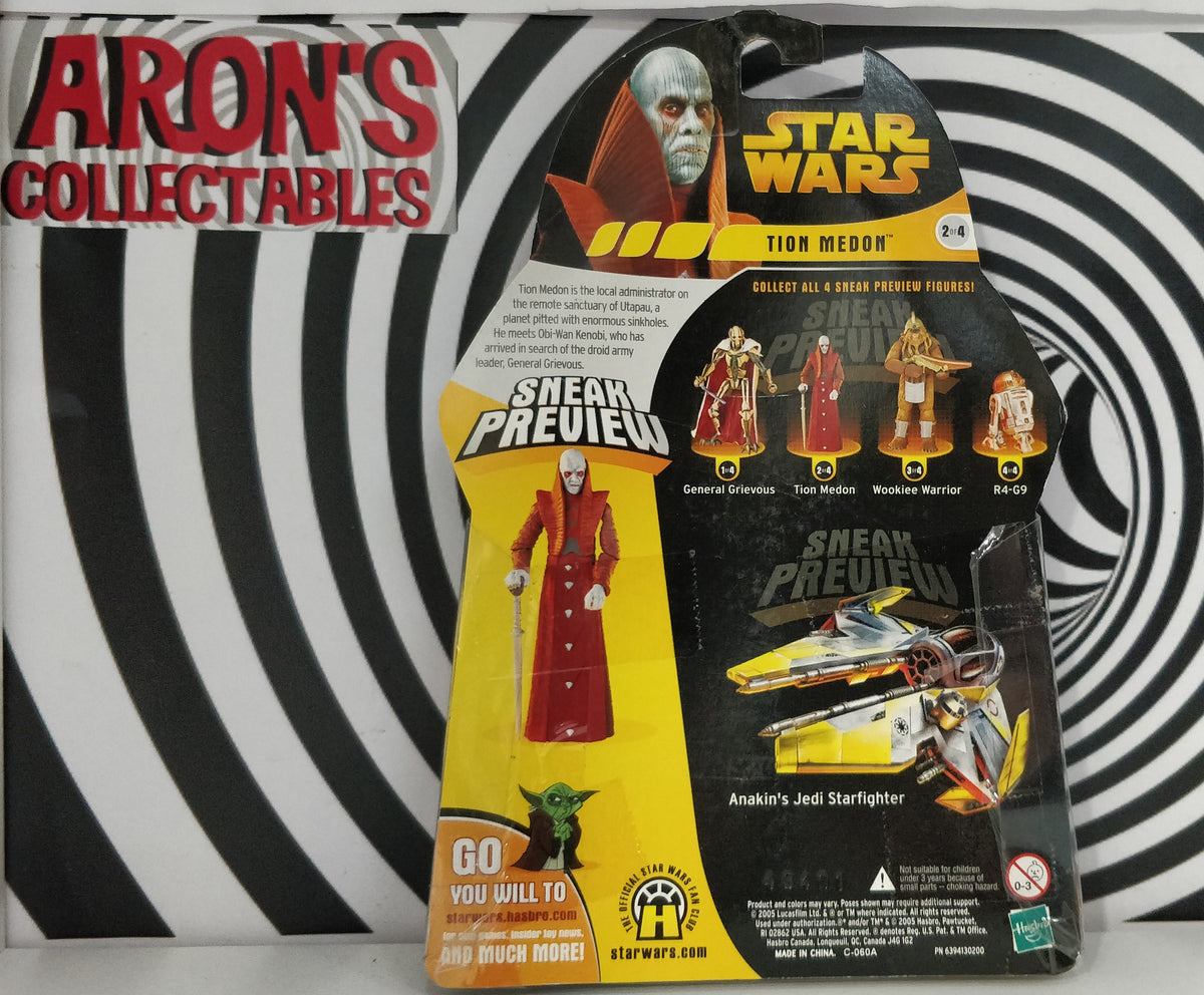Star Wars Episode III Revenge of the Sith Tion Medon Action Figure ...