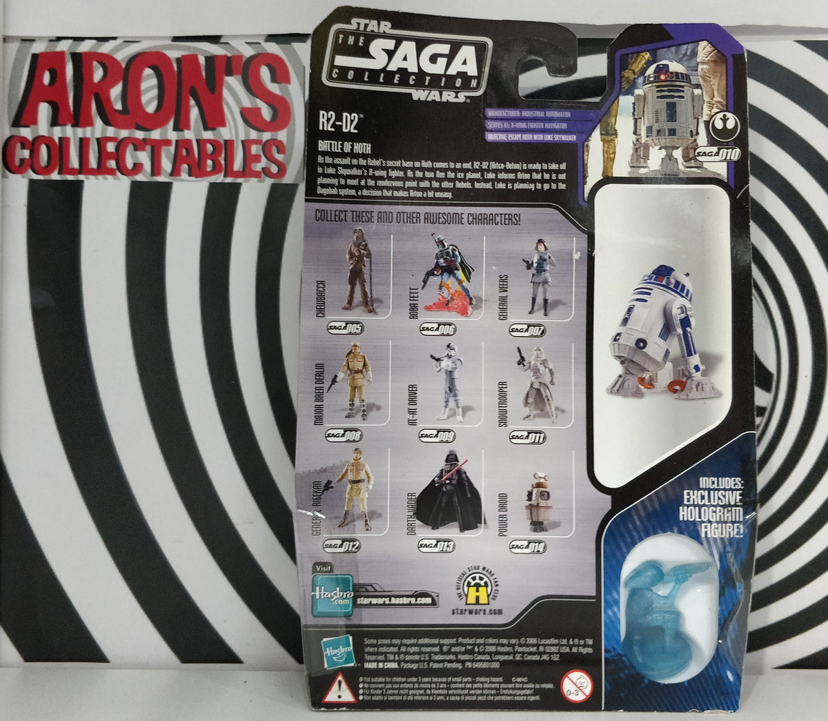 Star Wars The Saga Collection #10 The Empire Strikes Back R2-D2 Action ...