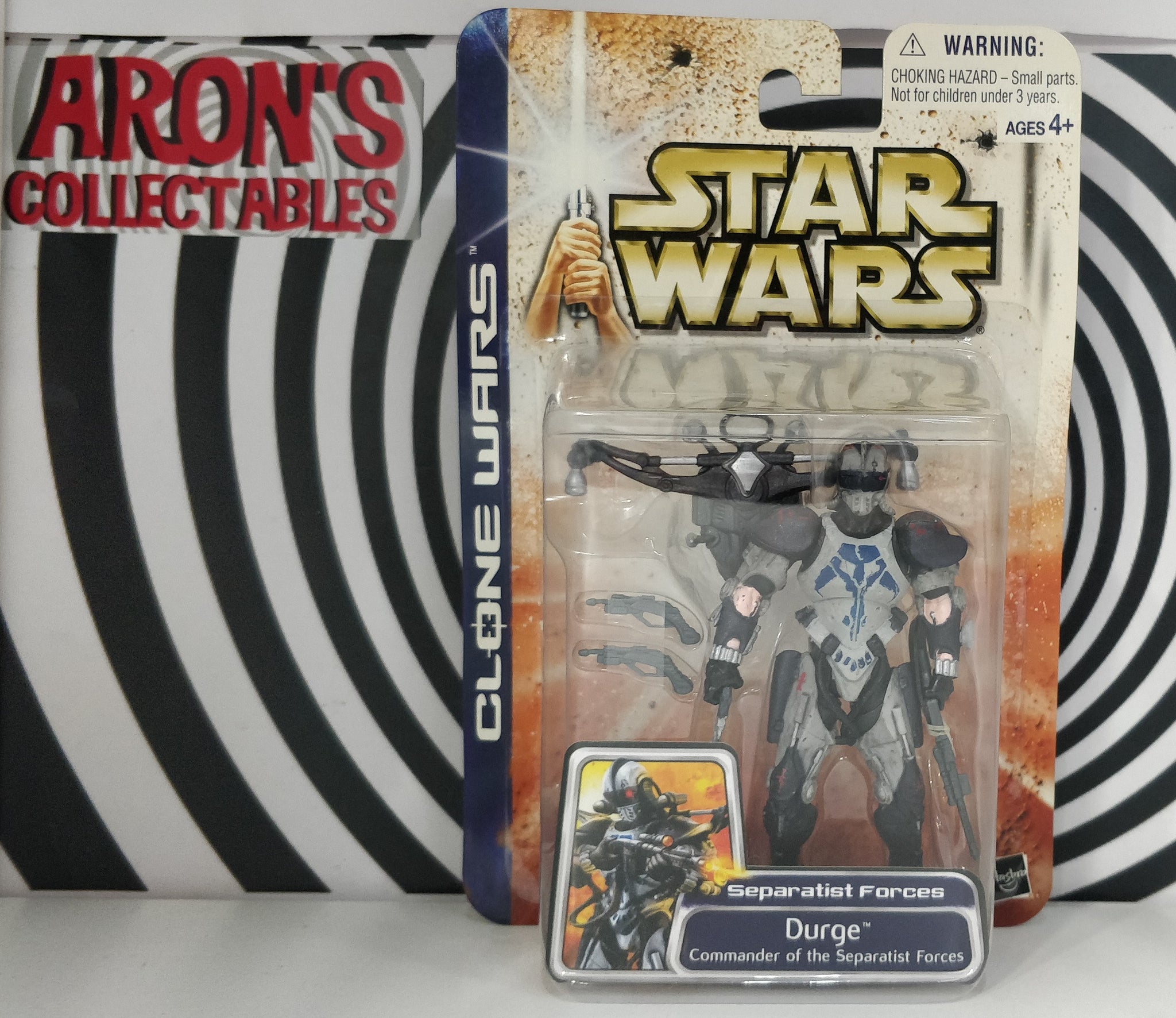 Star Wars 2003 Clone Wars 46 Durge Action Figure