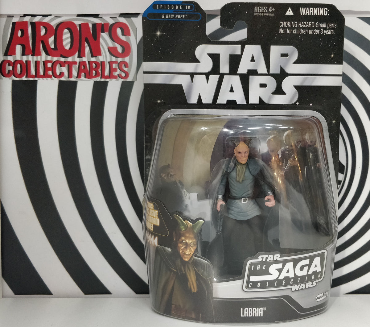 Star Wars The Saga Series #73 A New Hope Labira Action Figure – Arons ...