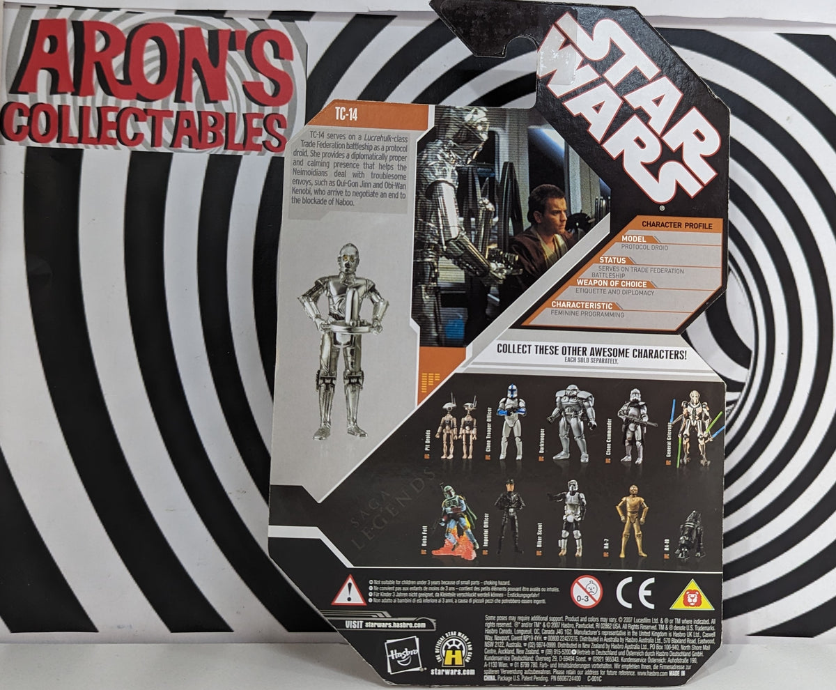 Star Wars 30th Anniversary Fan's Choice TC-14 Action Figure – Arons ...
