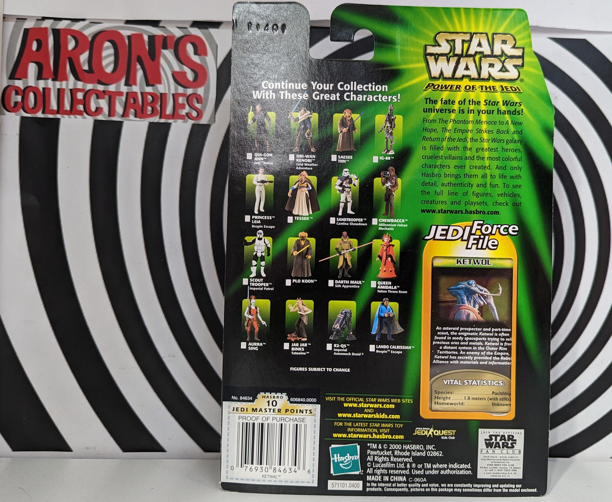 Star Wars The Power of the Jedi Ketwol Action Figure – Arons Collectables