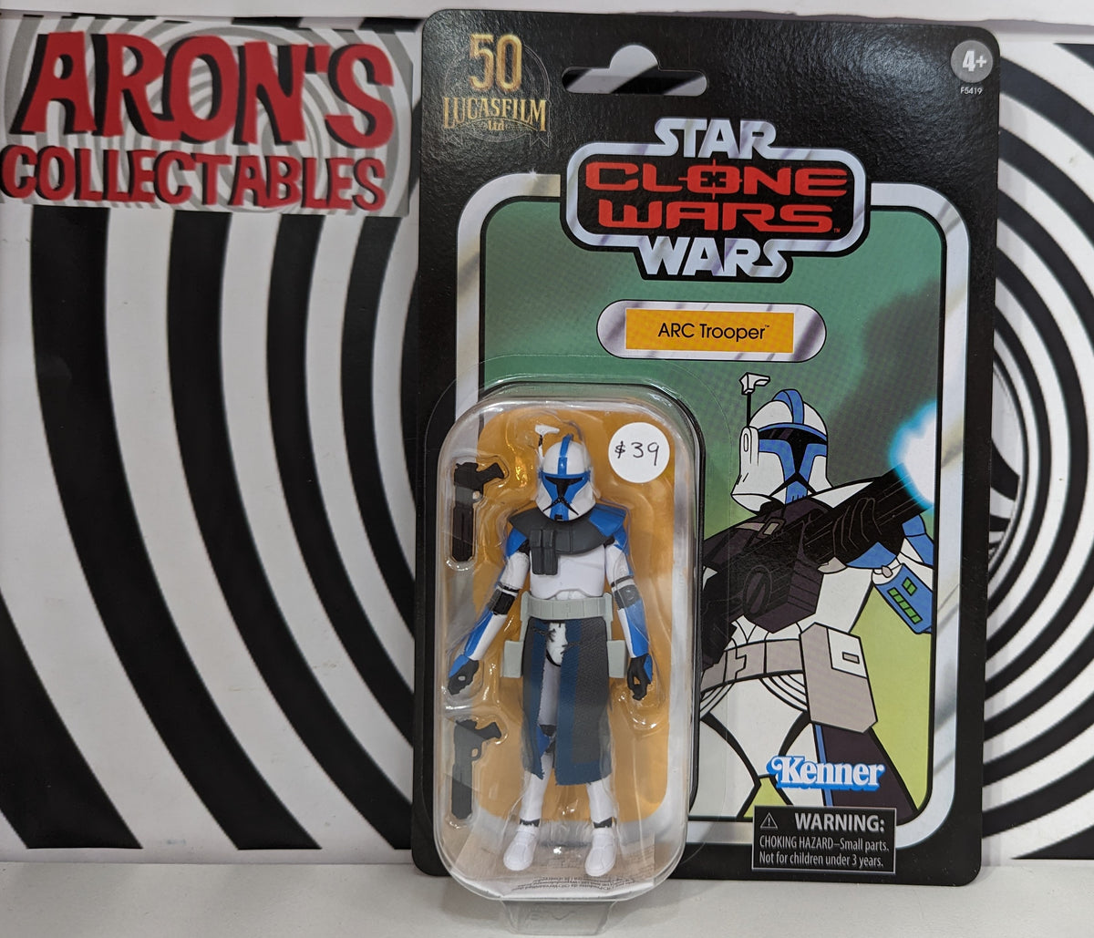 Star Wars Vintage Collection Series VC212 ARC Trooper Action Figure ...