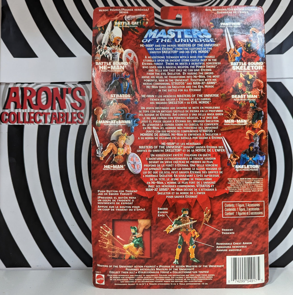 Masters of the Universe 200X Mer-Man Action Figure – Arons Collectables