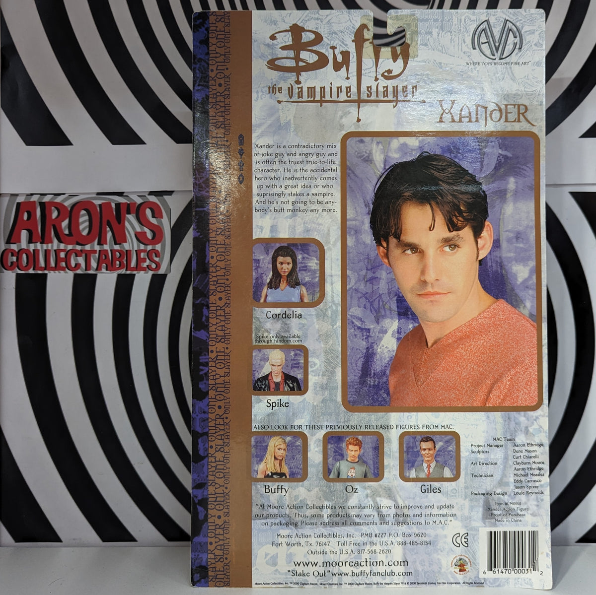 Buffy the Vampire Slayer Xander Action Figure – Arons Collectables