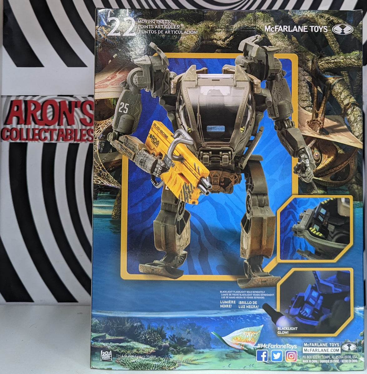 Avatar 2 The Way of WaterAMP Suit with Bush Boss FD-11 Action Figure ...